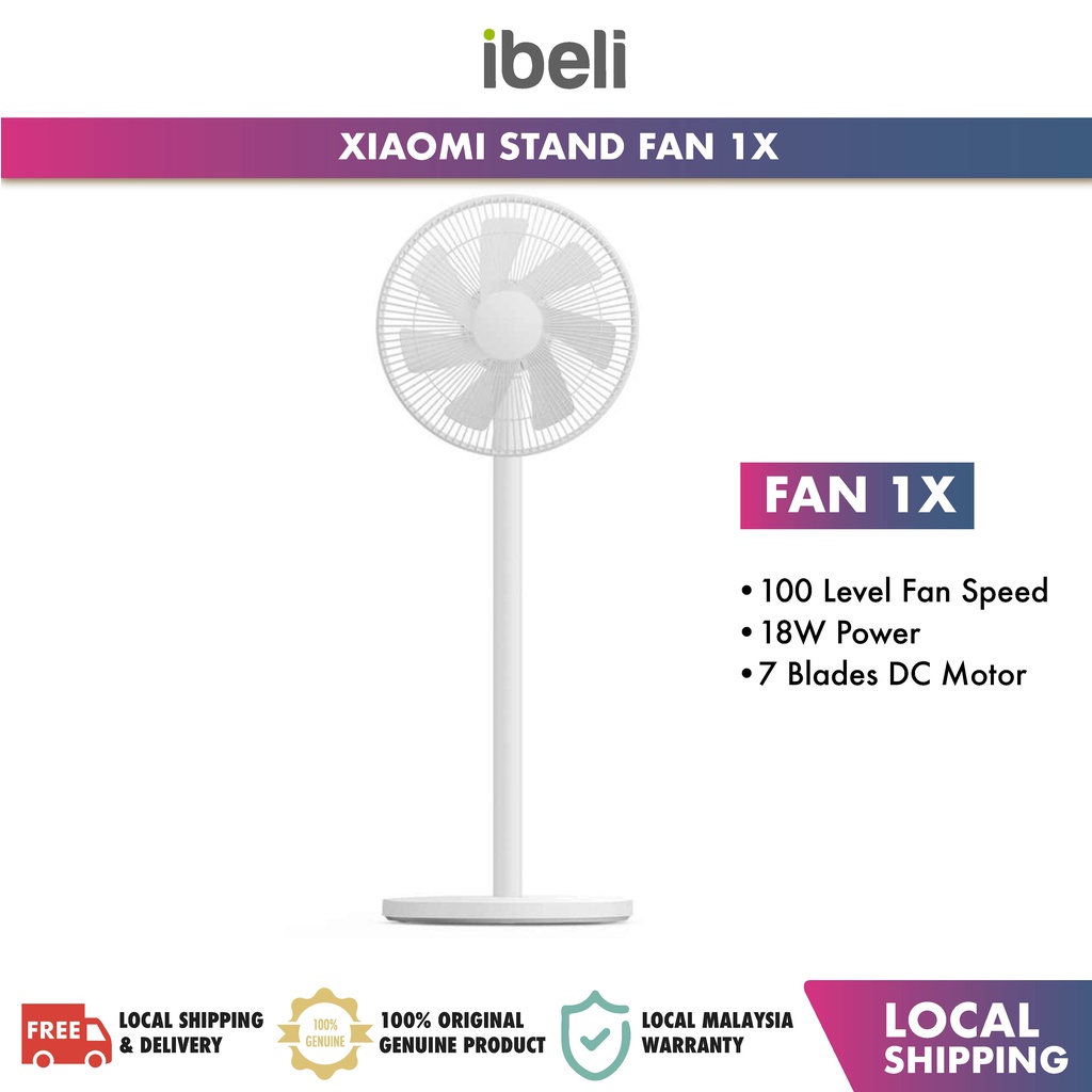 Xiaomi Mi Smart Stand Fan 1X Natural Wind Breeze - Smart Fan Control ...