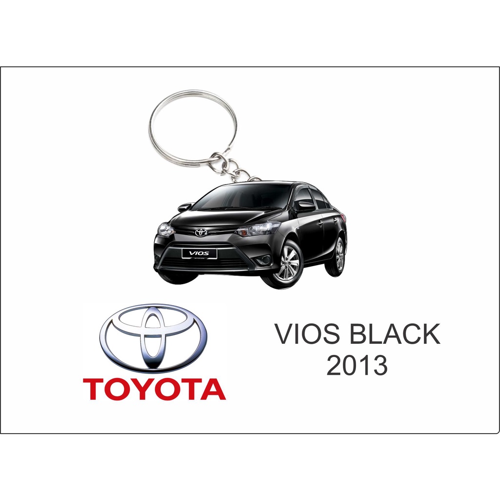 toyota vios black 2013 keychain 2d | Shopee Malaysia