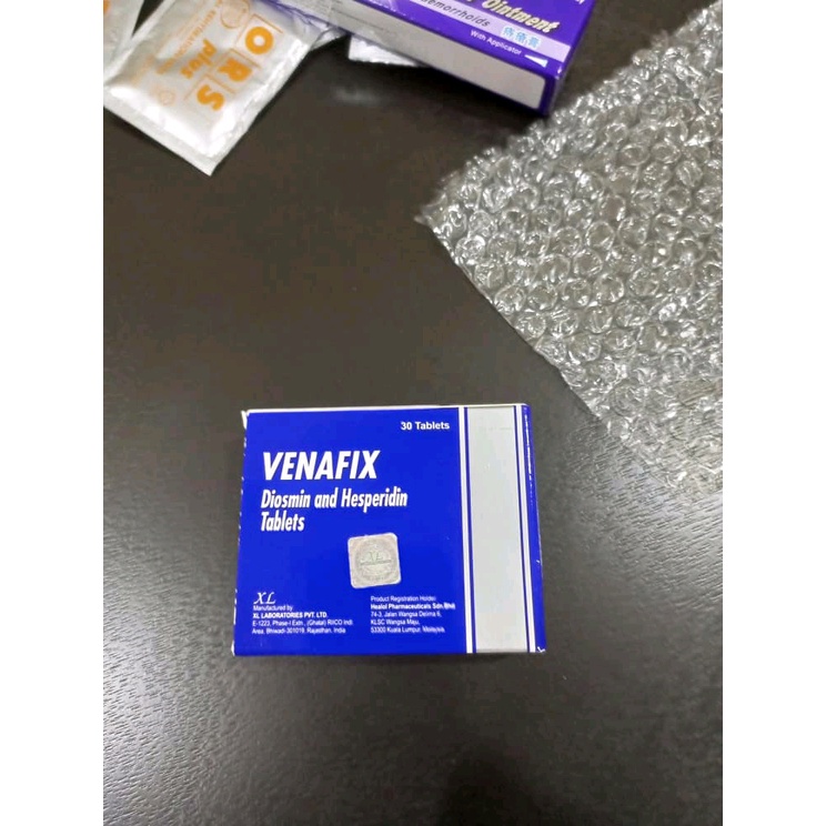 VENAFIX TAB 30s [SAME LIKE DAFLON] [FOR BUASIR/HEMORRHOIDS] | Shopee ...