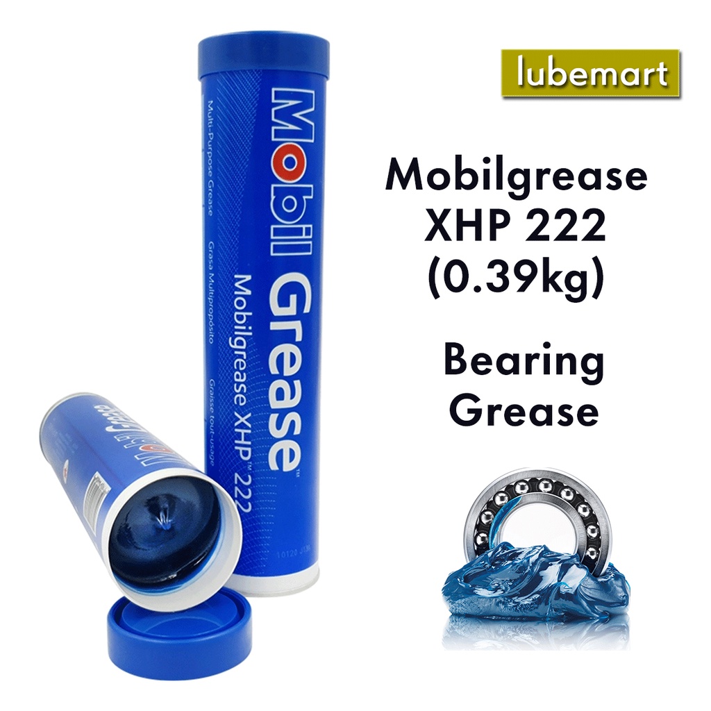 Grease - Mobil Mobiilgrease XHP 222 (0.39kg) - Ready Stock - Lithium Complex Grease | Shopee ...