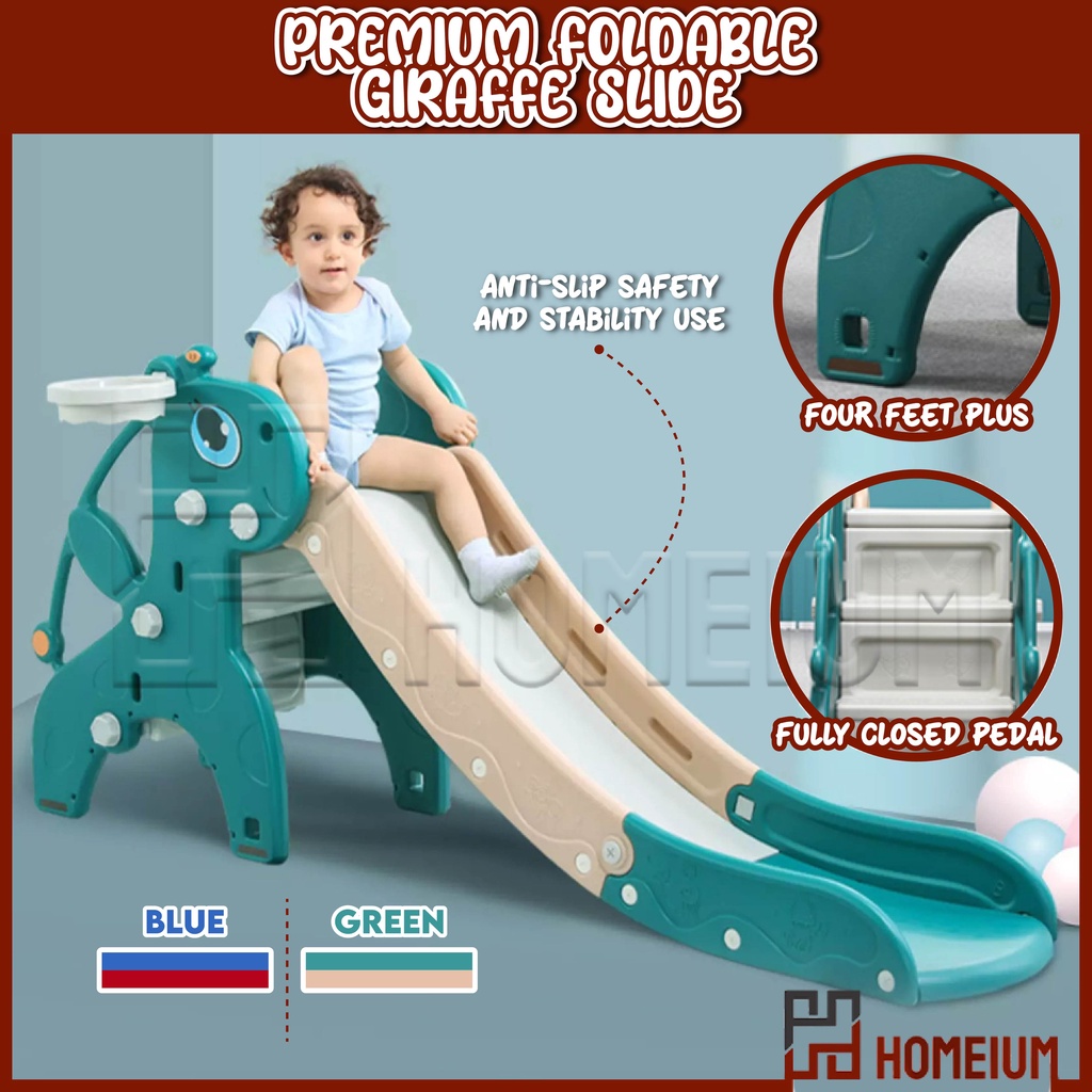 Homeium Premium Giraffe Slide Extra Long Extra Safe Children Upgrade ...