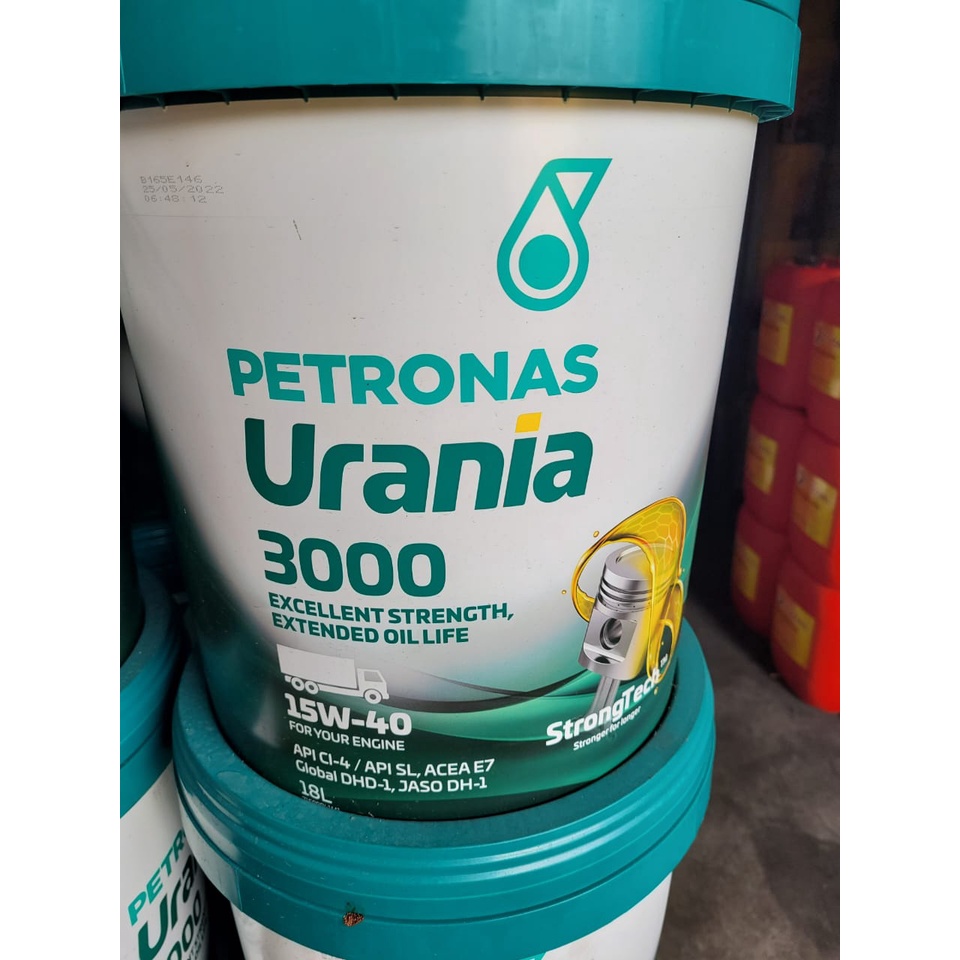 Promotion OCT 2023 !! PETRONAS TURBO ENGINE 15W-40 URANIA 3000 DIESEL ...