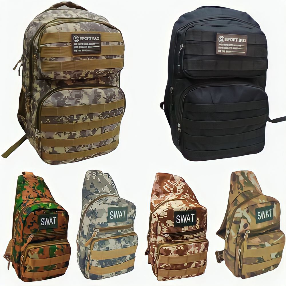 SWAT Tactical Chest Bag Raptor Rider Bag Men Military Backpack Outdoor ...