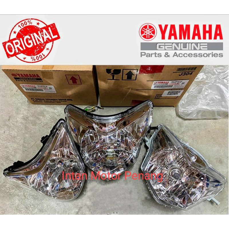 JAMINAN 💯% ORIGINAL HONG LEONG 0YAMAHA LC135 135LC LC V1 V2 V3 V4 V5 V6 V7 HEAD LAMP ASSY ...