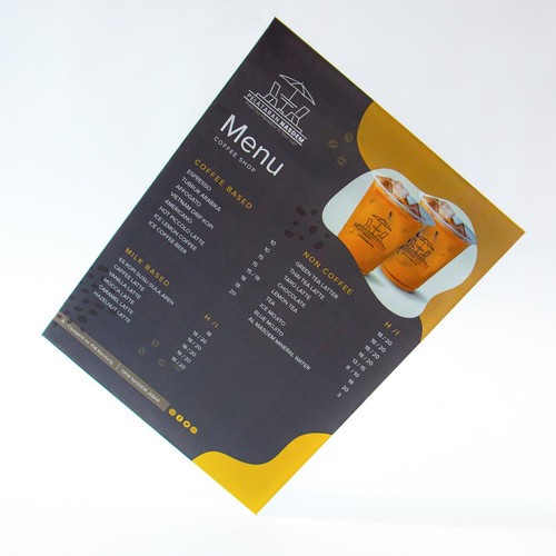 Print Menu List / Art Carton Unit Menu Catalog 310 gr 1 Side | Shopee ...