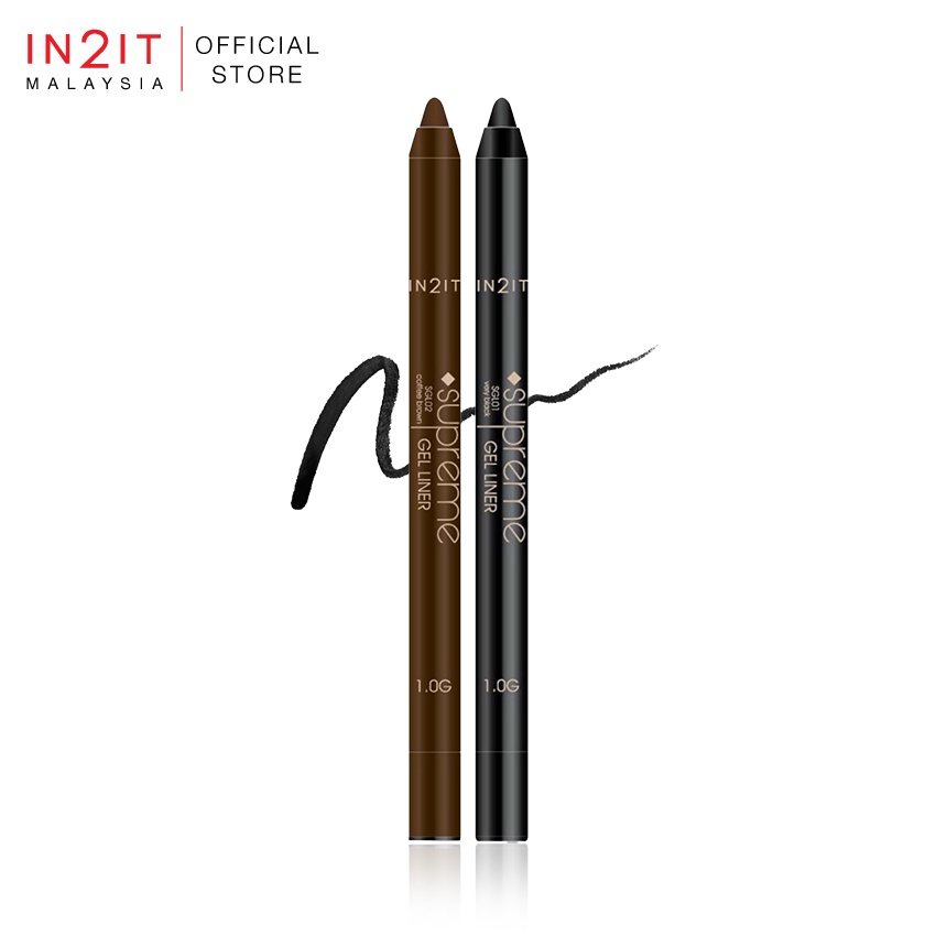IN2IT Supreme Gel Eyeliner 1.0g (SGL) | Shopee Malaysia