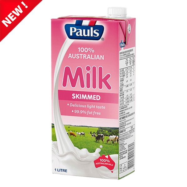 Paul UHT Pure Full Cream Milk 100% Australian Milk 1 Liter | Shopee ...