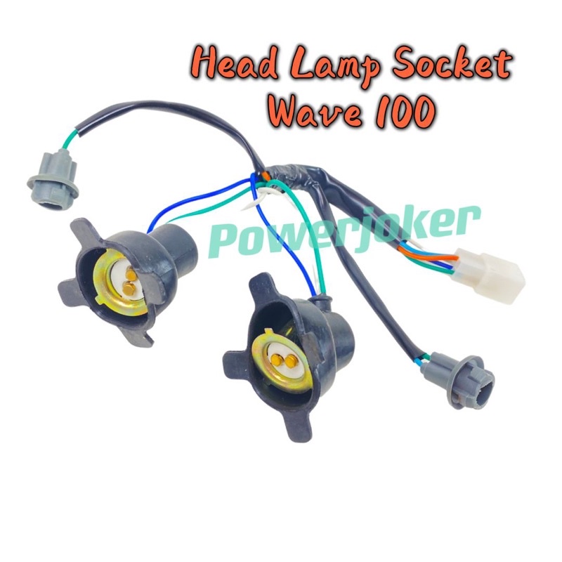 Honda Wave100 Wave 100 - Front Head Lamp Socket Lampu Depan Rumah ...