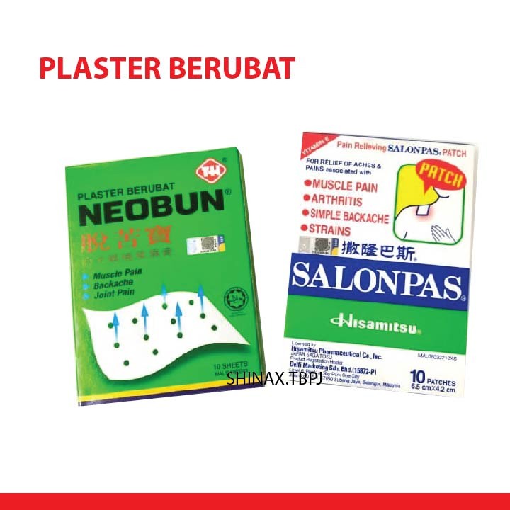 SALONPAS /NEOBUN/SALONPAS 10 patches/NEOBUN 10 sheets/PLASTER/SALONPAS ...
