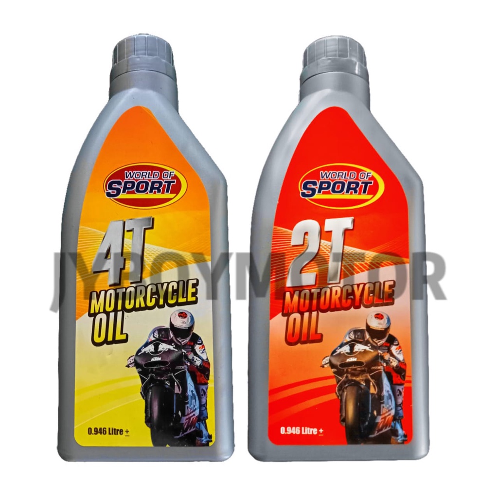 WORLD OF SPORT MOTORCYCLE ENGINE OIL MINYAK ENJIN MOTOR MINYAK HITAM ...