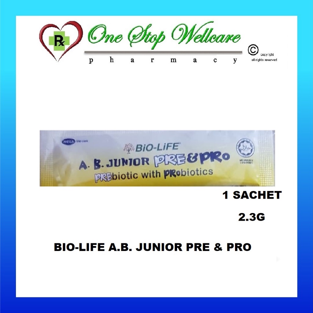 BIO-LIFE A.B. JUNIOR PRE & PRO 1'S (EXP:08/2025) | Shopee Malaysia