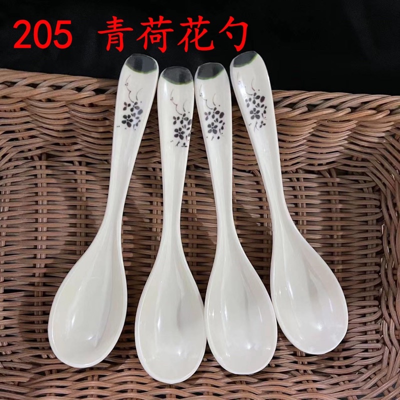 Hook Melamine Spoon Soup Spoon Sudu Sup High Quality 密胺汤匙，密胺勺，密胺味碟 ...