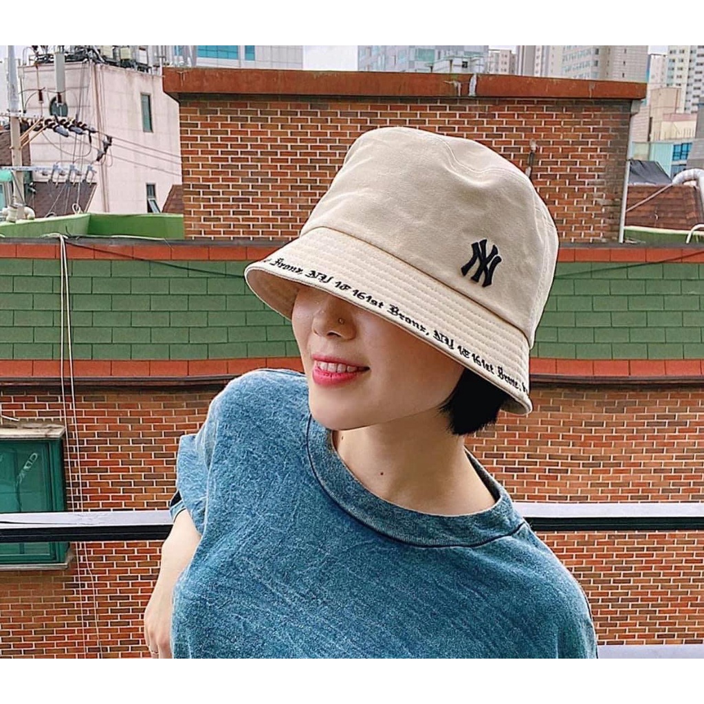 [ Genuine ] MLB BUCKET HAT GOTHIC NEW YORK YANKEES | Shopee Malaysia