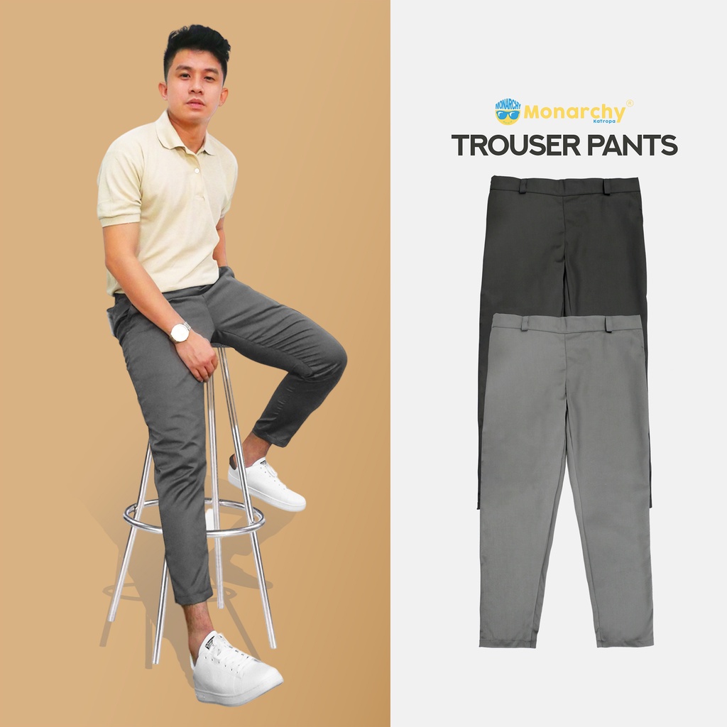 Monarchy Official Trouser Pants for Men | Shopee Malaysia