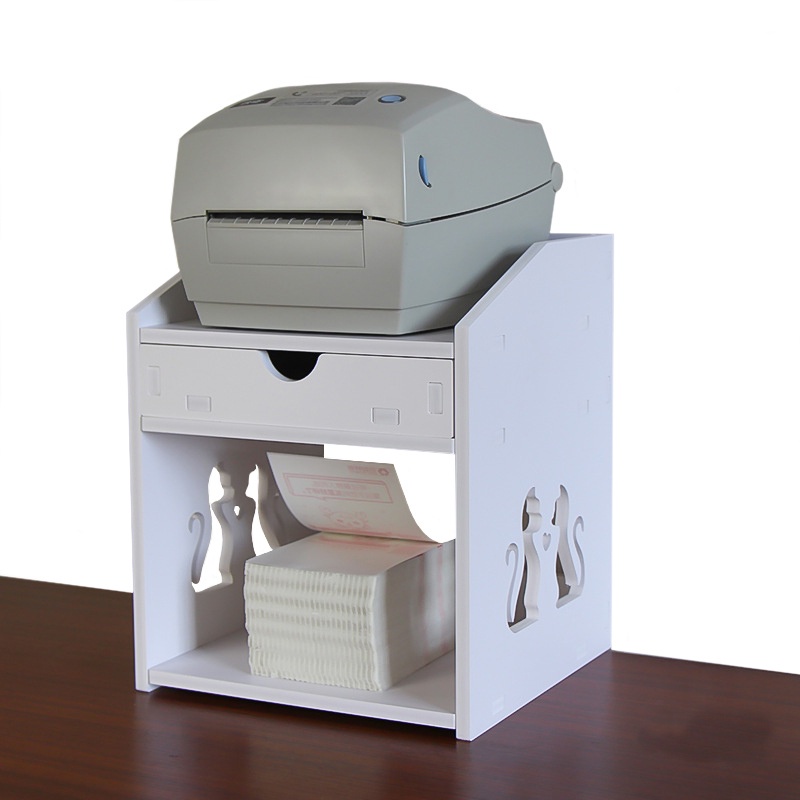 Office desktop printer rack consignment note printer storage rack ...