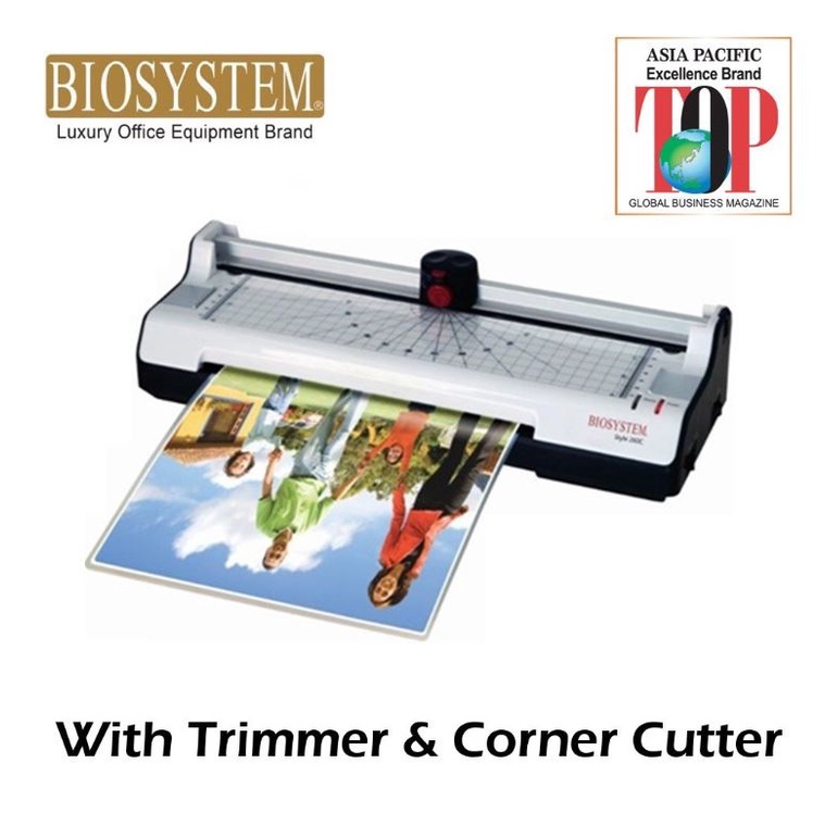 A4 Laminator BIOSYSTEM STYLE 260C 3 in 1 Personal Use Laminate Machine ...