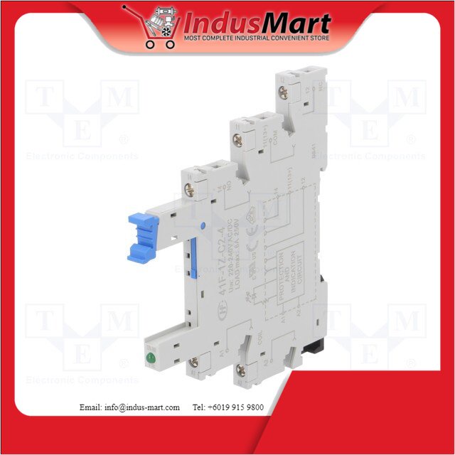 HONGFA 41F-1Z-C2-4 RELAY TERMINAL AC240V SCREW TYPE | Shopee Malaysia