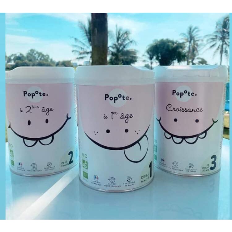 (Date February 2024)French Popote organic formula milk (800gr) | Shopee ...