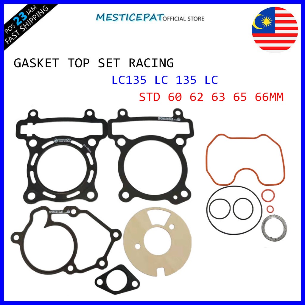 LC135 LC 135 LC Gasket Top Set Racing STD/60/62/63/65/66MM Apple New ...
