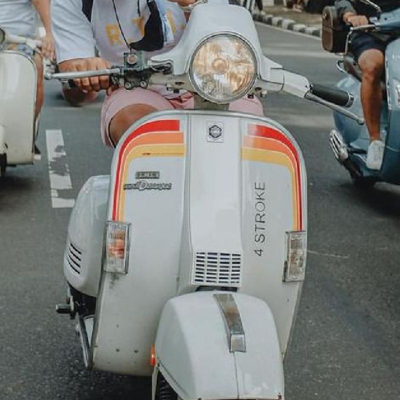 Striping sticker UTAH vespa, Px, Etc universal Size | Shopee Malaysia