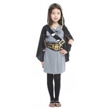 Halloween Chivalrous Girl Costume Masquerade Zombie Cosplay Props Dress ...