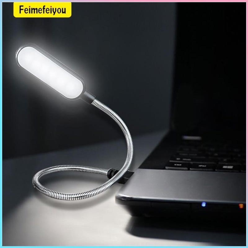 Portable USB LED Table Lamp Flexible 6leds USB Lamp for Power Bank Mini ...