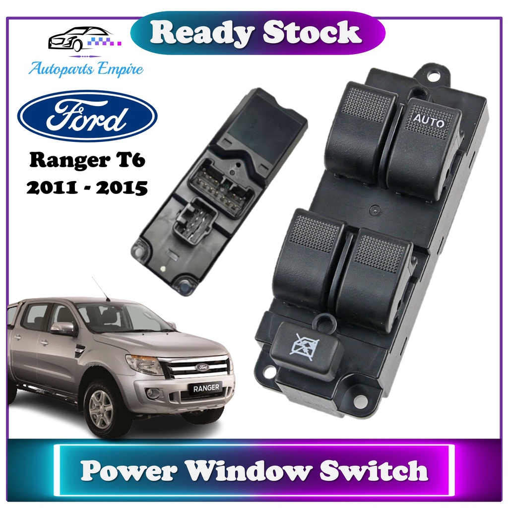 Ford Ranger 】 Main Power Window Switch / Suis Tingkap ( T6 2011 - 2015 ...