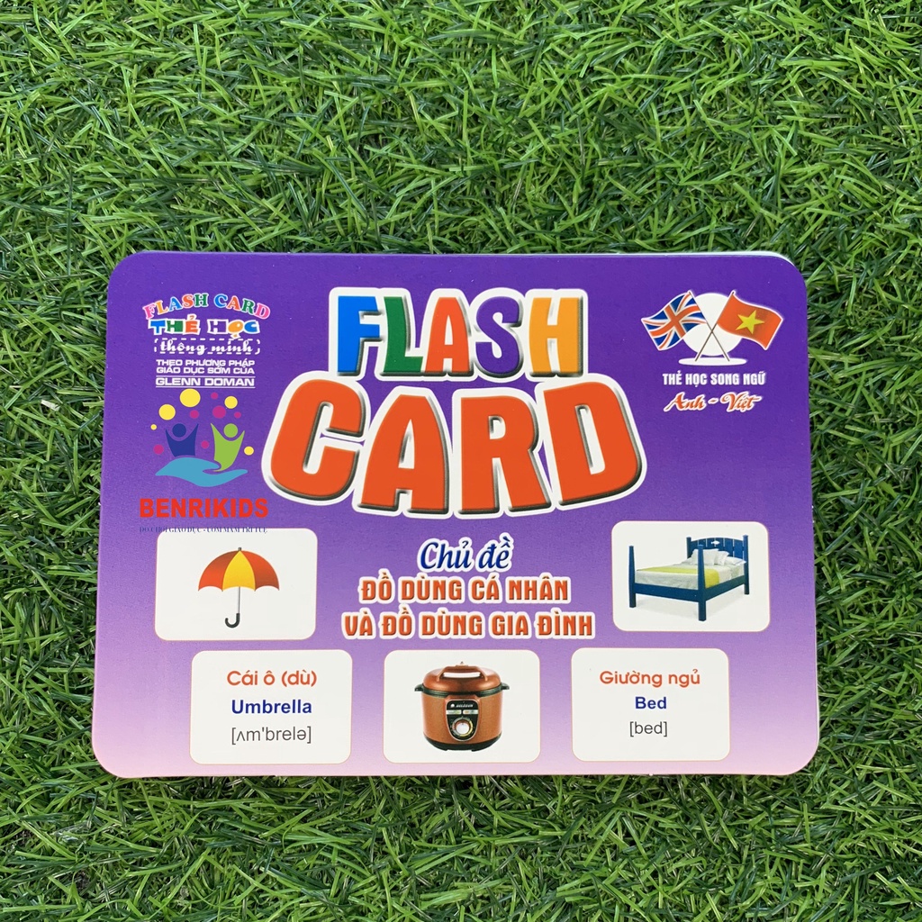 Early Education Flash Cards for Learning English for Children Theme of ...
