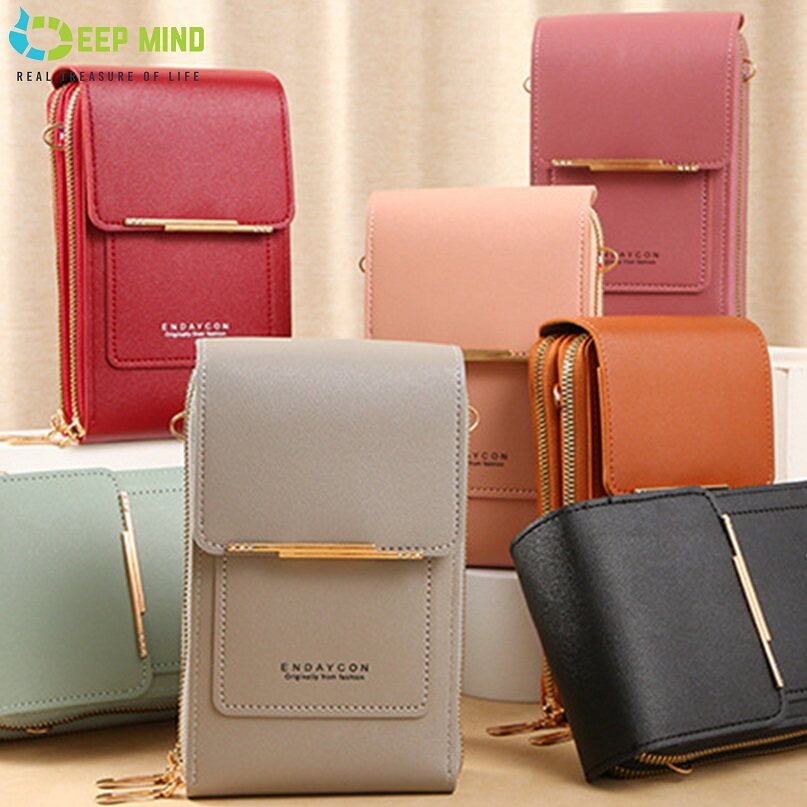 DM Touch Screen Mobile Phone Bag Female Small Messenger Cute Small Bag ...