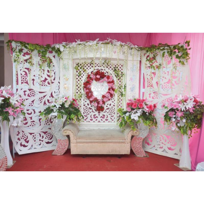 7x5ft Wedding Flowers Wall Backdrop for Cradle Ceremony Backdrop for ...