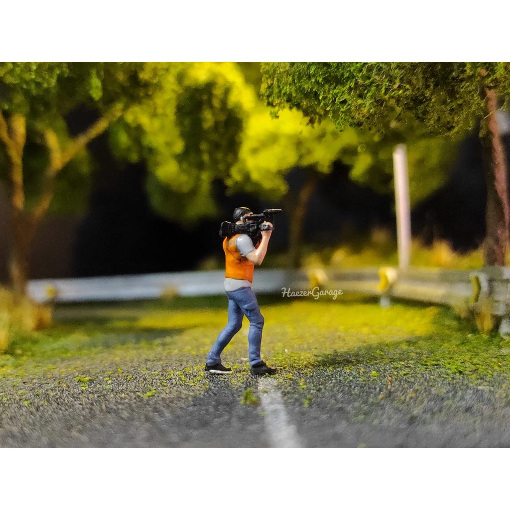 Cameraman Figure Ministry Of Defense Standing 1/64 1.64 Miniature ...