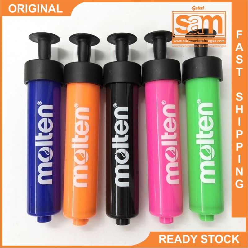 Authentic Molten HP-18 Heavy Duty Inflation Ball Pump Hand Pump comes ...