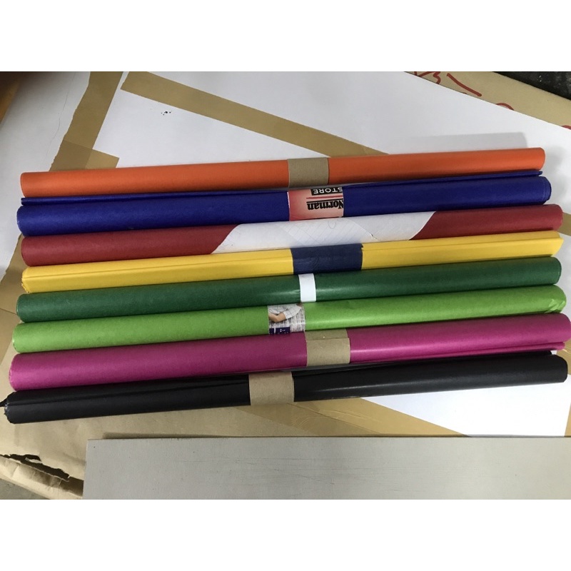 Kertas Wau / Kite Making Paper (Glassin Paper) / Kertas Coklat | Shopee ...