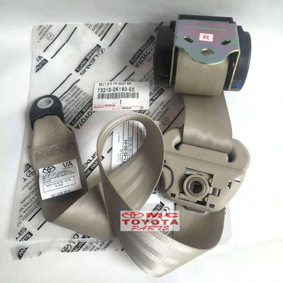 Safety Belt / Front Right Seat Belt Innova 73210-0K190-E0 | Shopee Malaysia