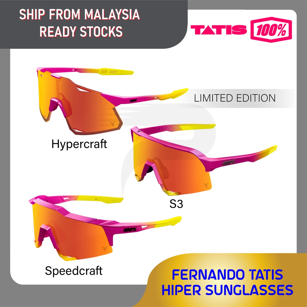 Ride 100% Fernando Tatis Limited Edition 2022 Hypercraft Speedcraft S3 Performance with HiPER ...