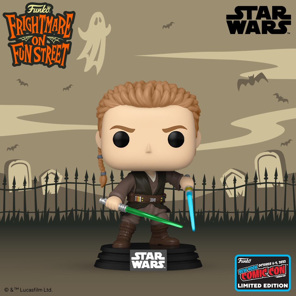 Funko POP ! Star Wars Anakin Skywalker Dual Lightsabers NYCC 2022 ...