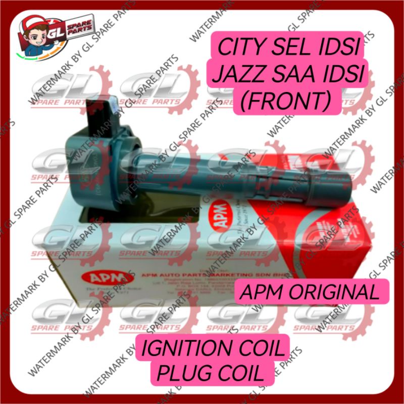IGNITION COIL PLUG COIL 100% ORIGINAL APM FOR CITY SEL IDSI JAZZ SAA ...