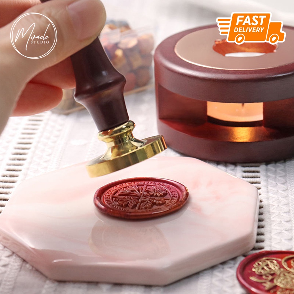 Sealing Wax Stamp Demoulding Plate Pad Marble Cover Coaster ...