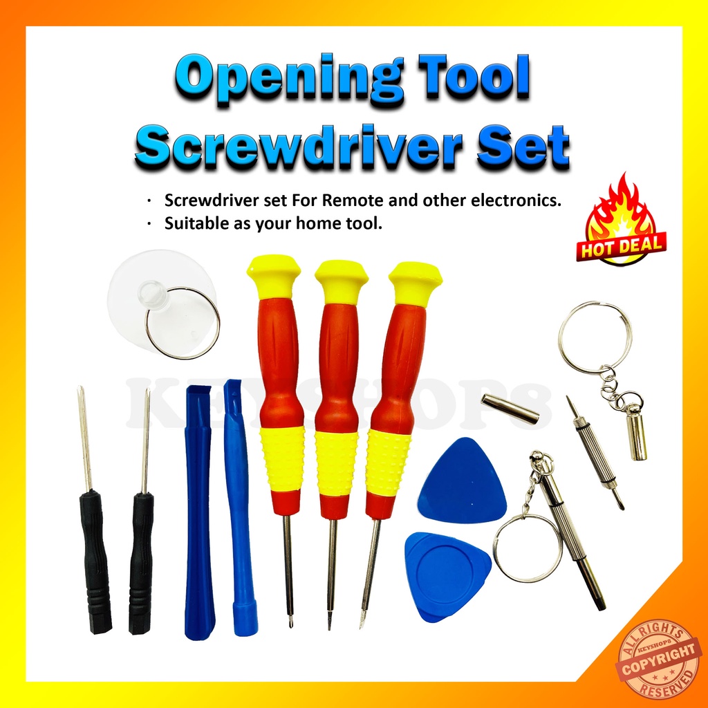 DIY Repair Tools Kit Opening Tool Screwdriver Set for Hand Tools Set ...