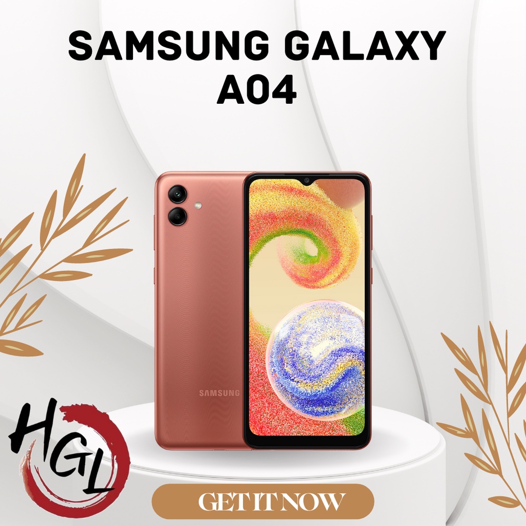 Samsung Galaxy A04 LTE [3GB/4GB RAM | 32GB/64GB ROM] Original New Set ...