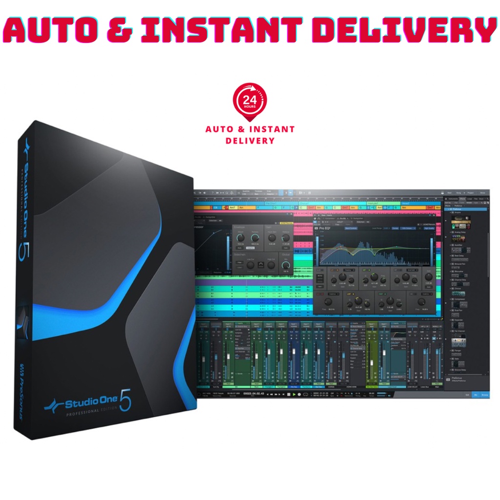 [AUTO & INSTANT DELIVERY] Studio One 5 Pro 🔰 Music Production Software ...