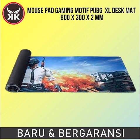 Mousepad GAMING MOTIF PUBG XL DESK MAT 800X300X2MM | Shopee Malaysia