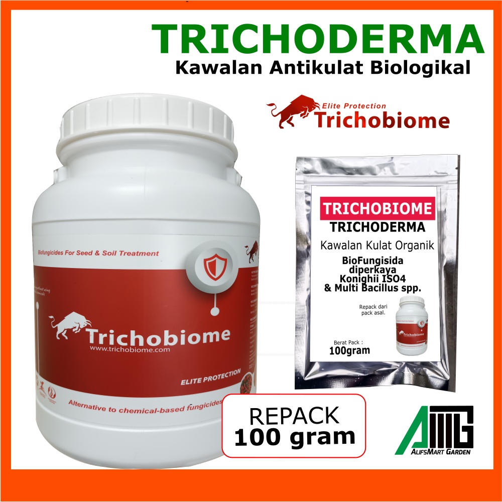 (100g) TRICHODERMA Multi Bacillus Trichobiome Koningii ISO4 Organik ...
