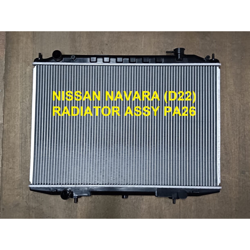 NISSAN NAVARA D22 RADIATOR MANUAL 2LAYER | Shopee Malaysia