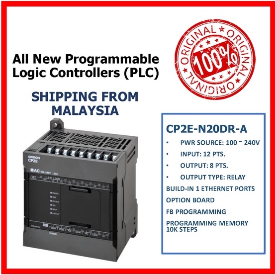 OMRON PLC CP2E|N60DR-A|N40DR-A|N30DR|N40DT-A|N30DT-A|N60DR-D|N40DR-D|N30DR-D|N60DT-D|N40DT-D ...