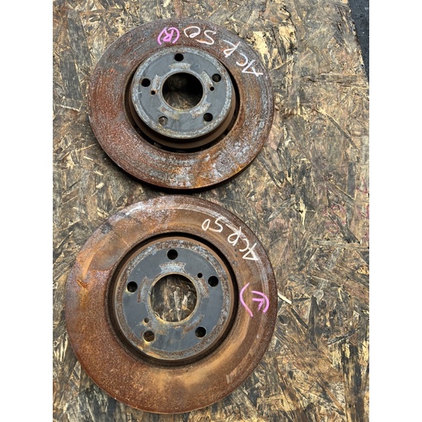 ESTIMA ACR50 ALPHARD VELLFIRE ANH20 2.4cc FRONT DISC ROTOR USED JAPAN ...