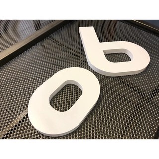 Custom 3D Wording/Abjad/ Font/ Alphabet Letter and number Size 20cm ...