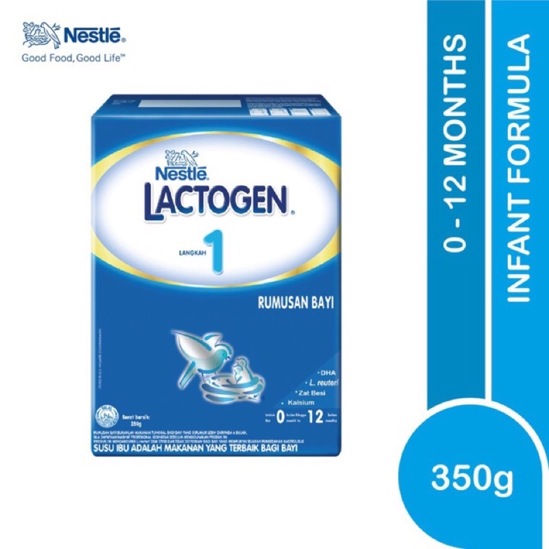 Lactogen step 1 (350g) exp 10/2023 | Shopee Malaysia