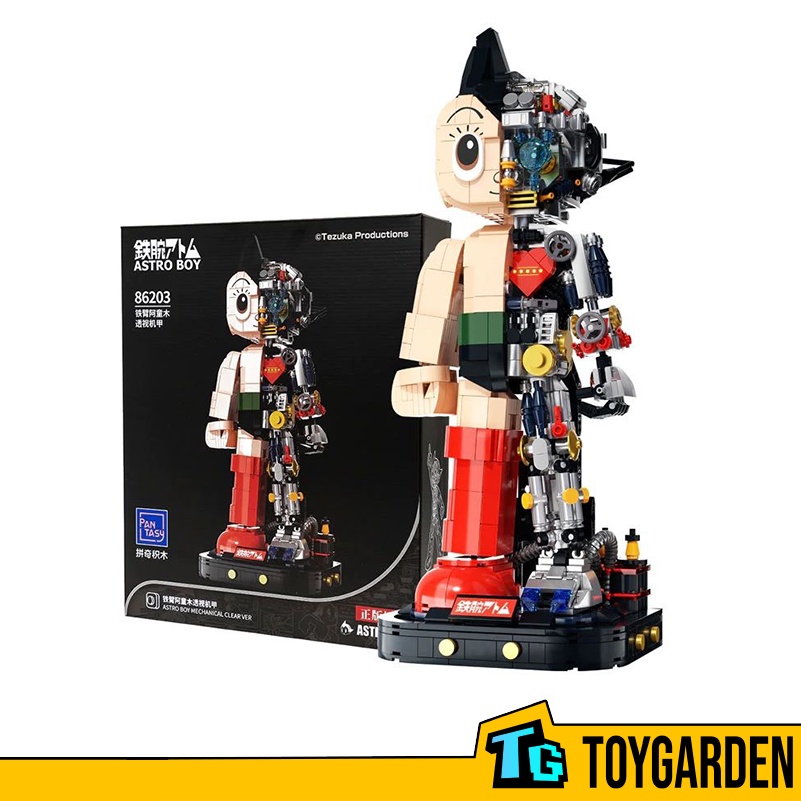 Pantasy Astro Boy Bricks Block Set 70th Anniversary Mechanic Half Clear ...