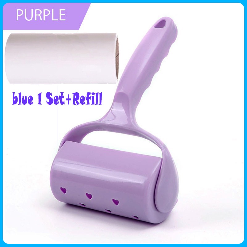 Dust roller Detachable Long Pole Sticky Lint Roller roller stick dust ...